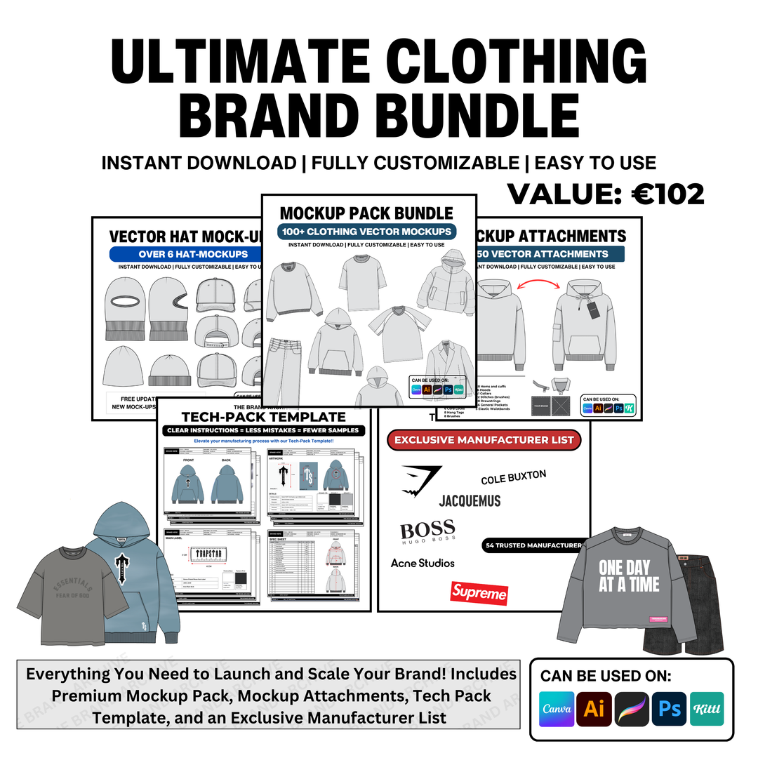 TheBrandArchive Ultimate Clothing Brand Bundle – thebrandarchive