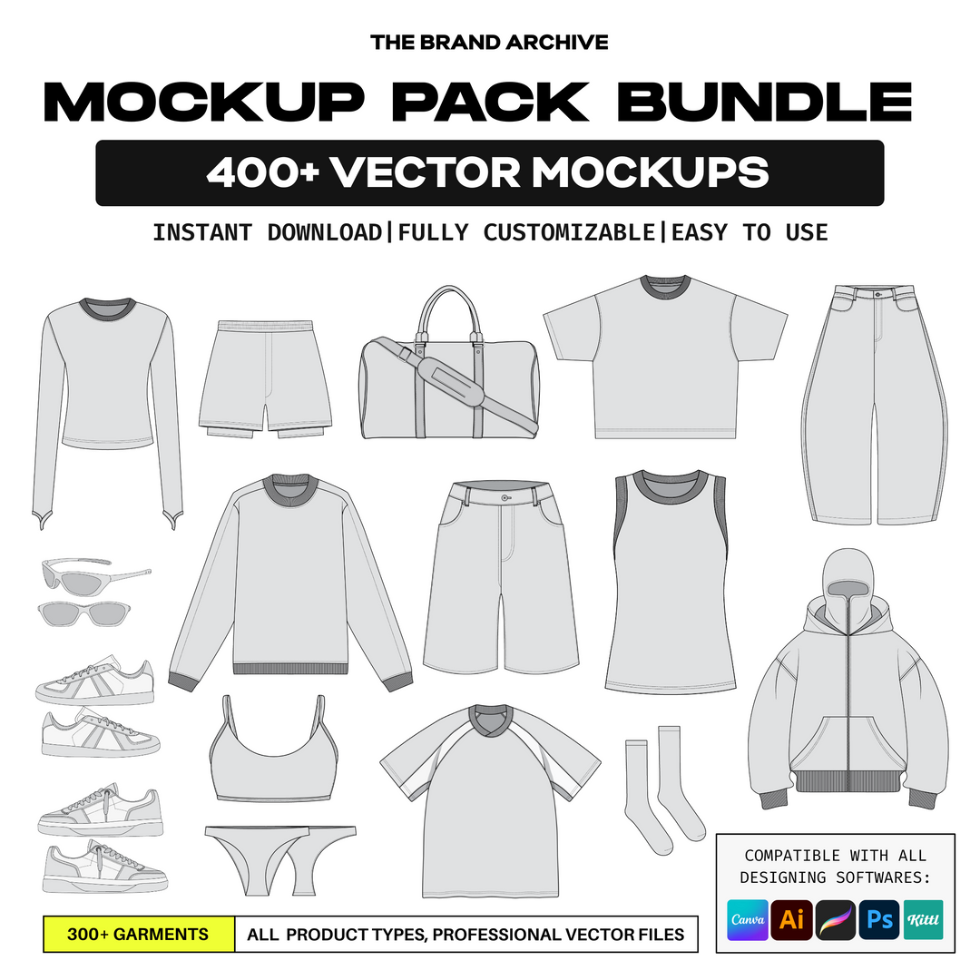 TheBrandArchive Vector Mockup Pack
